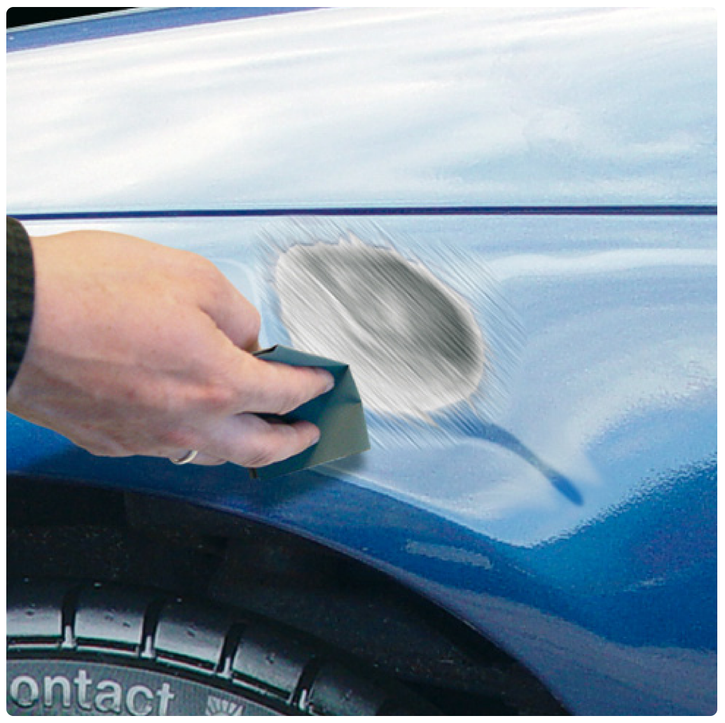 Zelf een deuk repareren – Stappenplan – AutolakGigant