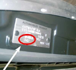 Waar vind je de Peugeot kleurcodes? | handleiding | AutolakGigant