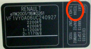 Waar vind je de Renault kleurcodes? | handleiding | AutolakGigant