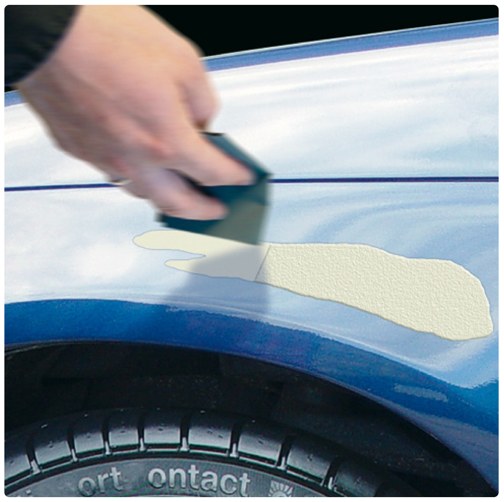 Zelf een kras herstellen — Stappenplan — AutolakGigant